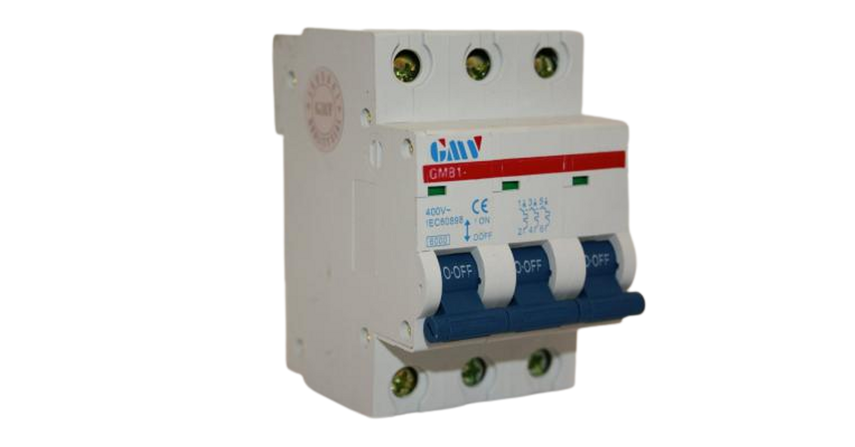 GMV GMB1-63.3PC20 Kismegszakító 3C 20A - GMV Kismegszakítók - Hejővill Villamossági Webáruház
