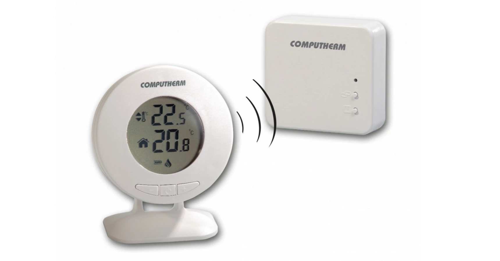 COMPUTHERM T30RF Vezeték nélküli (rádiófrekvenciás), digitális szobatermosztát - Digitális ...