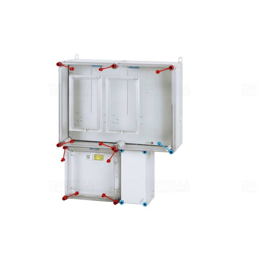 Hensel HB33K0-U 1 és 3 fázisú két mérőhelyes fogyasztásmérő szekrény ...