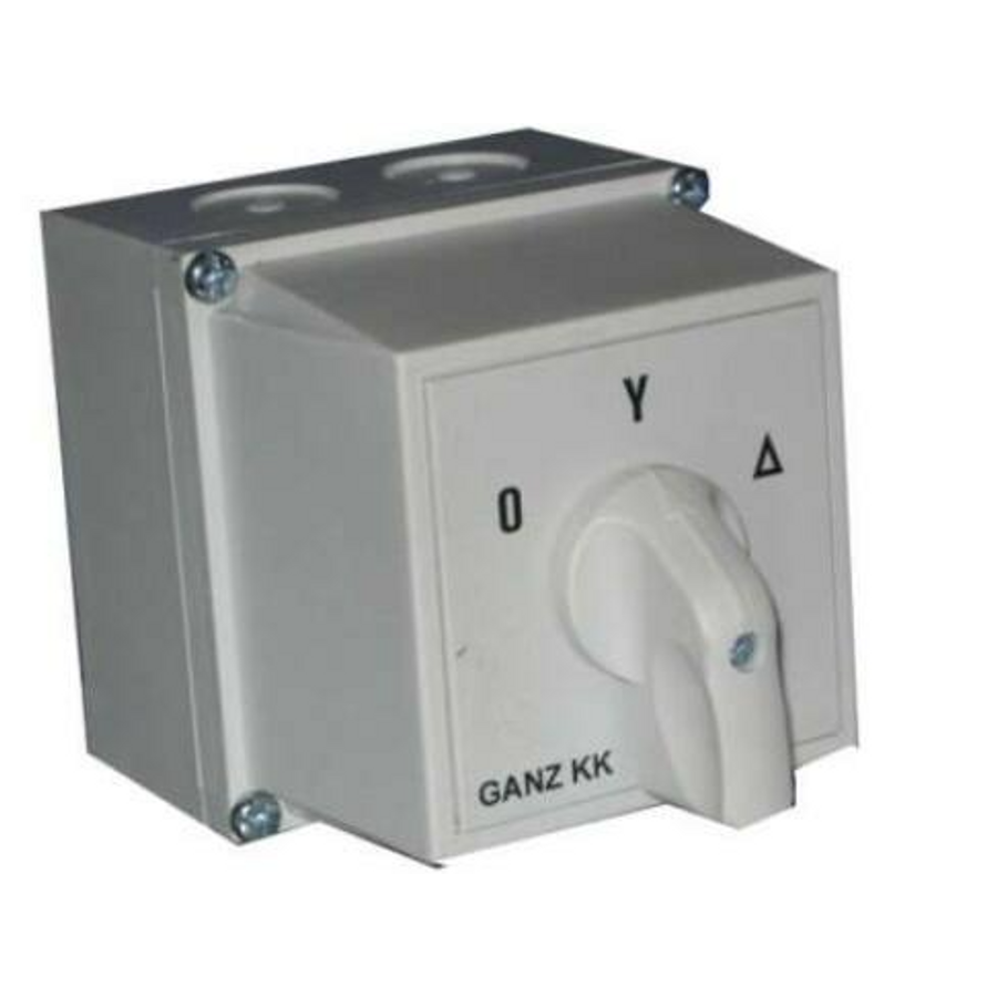 Ganz KKM1-32-6009 Terhelés csillag-delta kapcsoló 3-pólus 32A tokozott ...